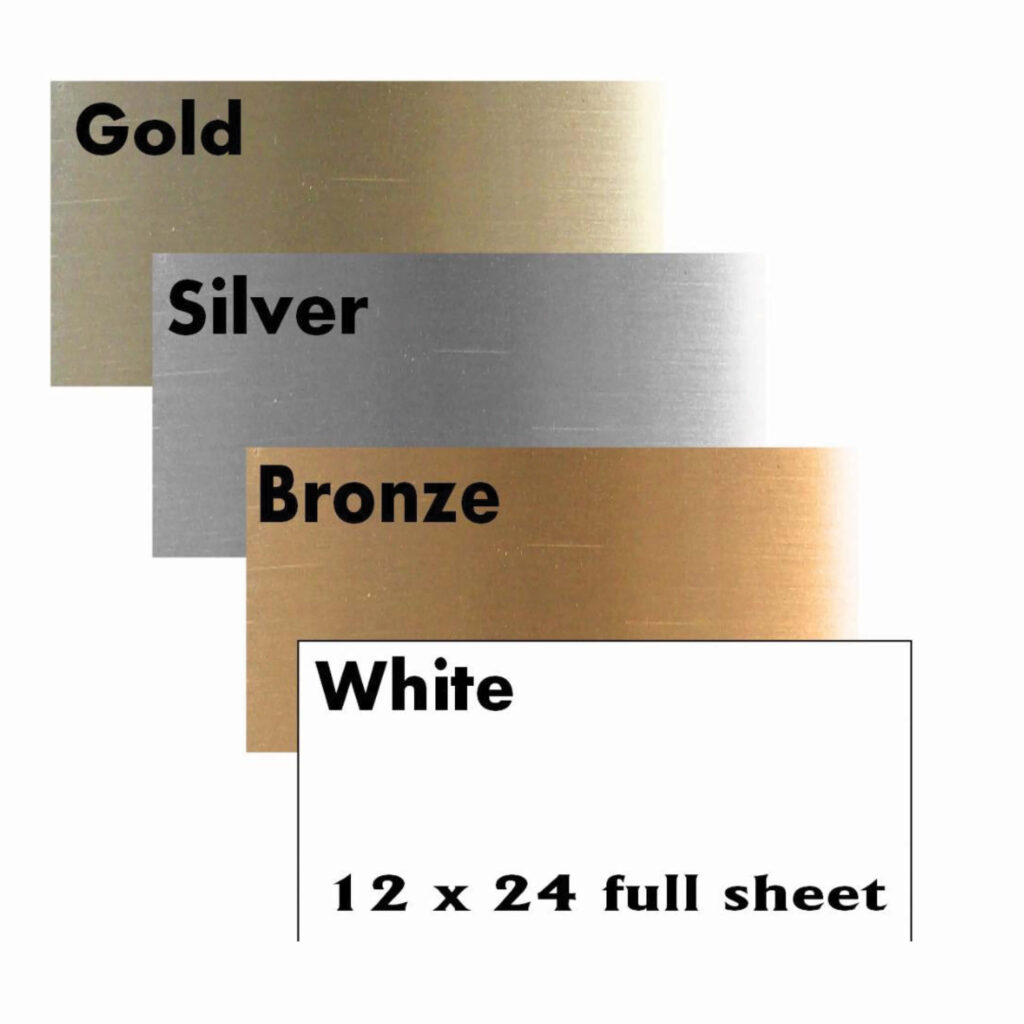 Engraving Sheets - pemargraphics